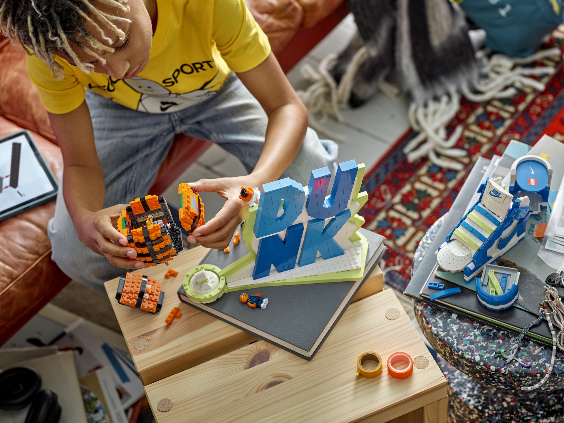 LEGO 43008 Nike Dunk buildable shoe officially revealed