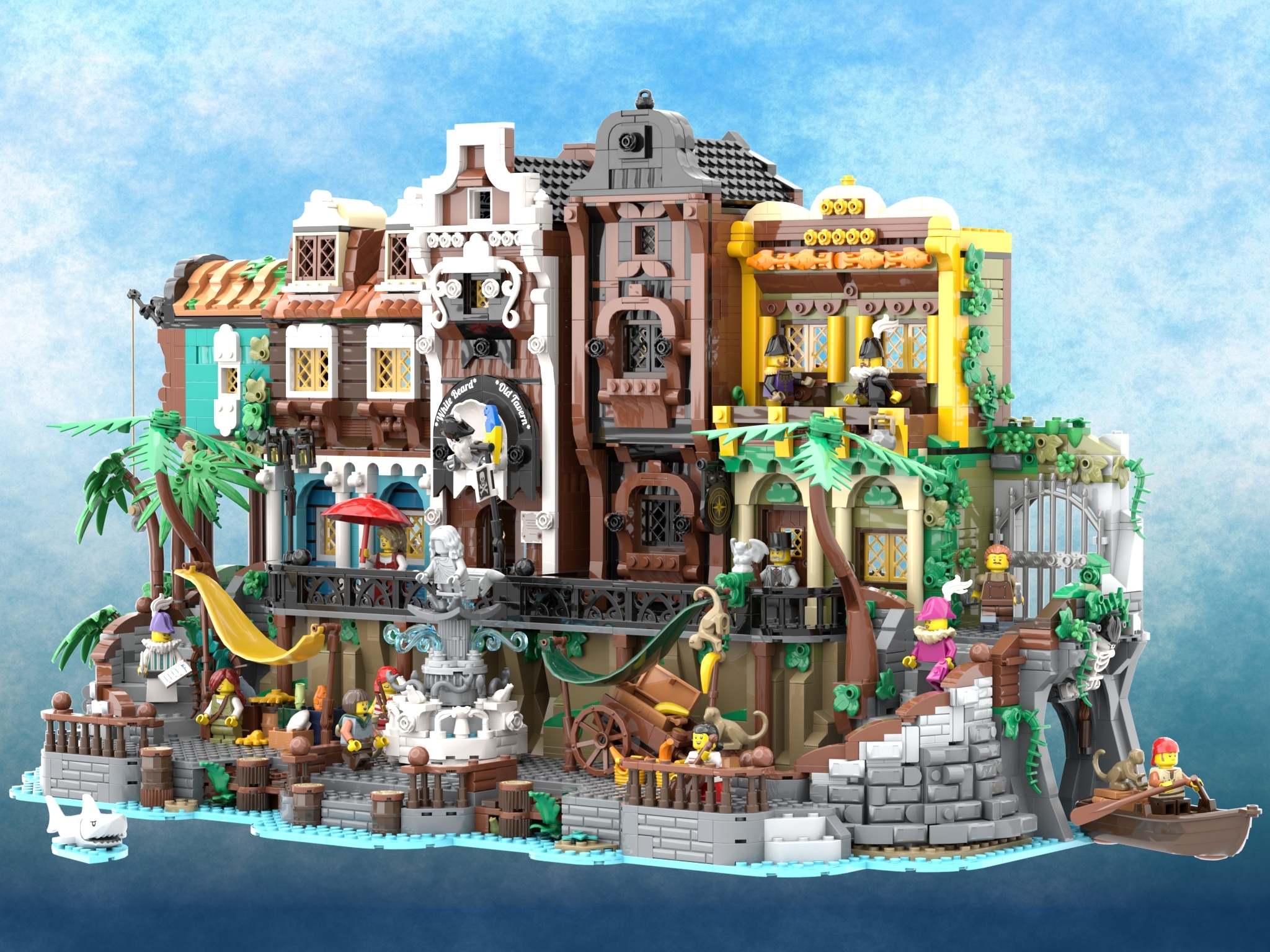 Seven of the most creative builds in LEGO BDP Series 8