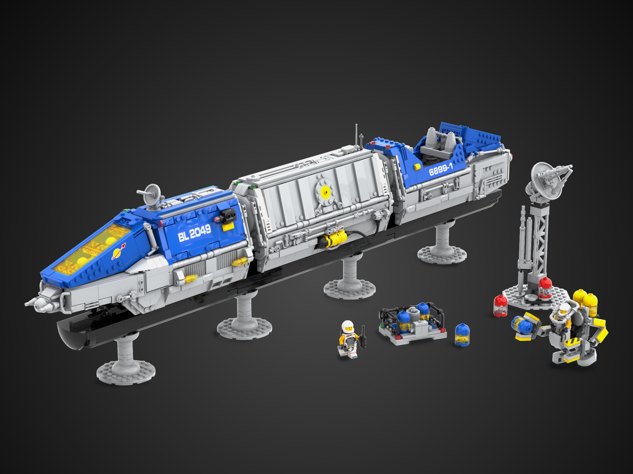 Six highlights from LEGO Space designs in BDP Series 8