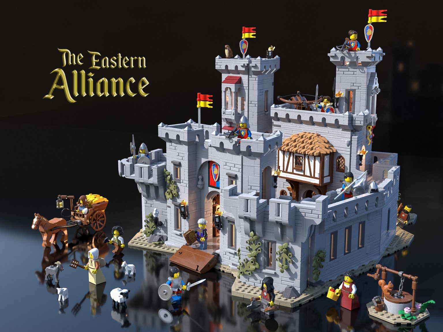 Eight of the best LEGO Castle designs in BDP Series 8