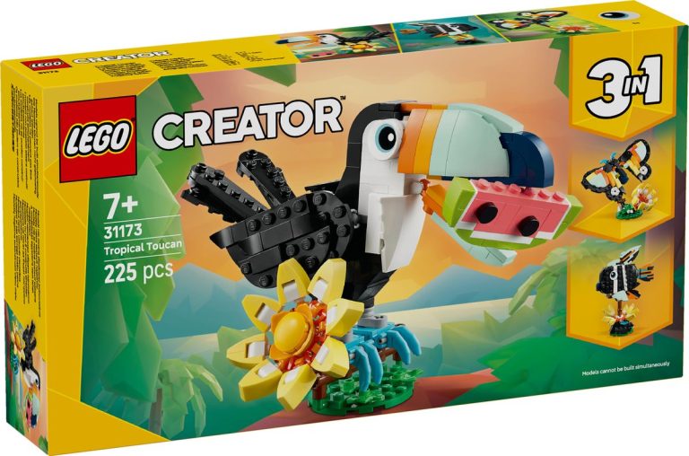 New LEGO Creator 3-in-1 sets revealed for summer 2025