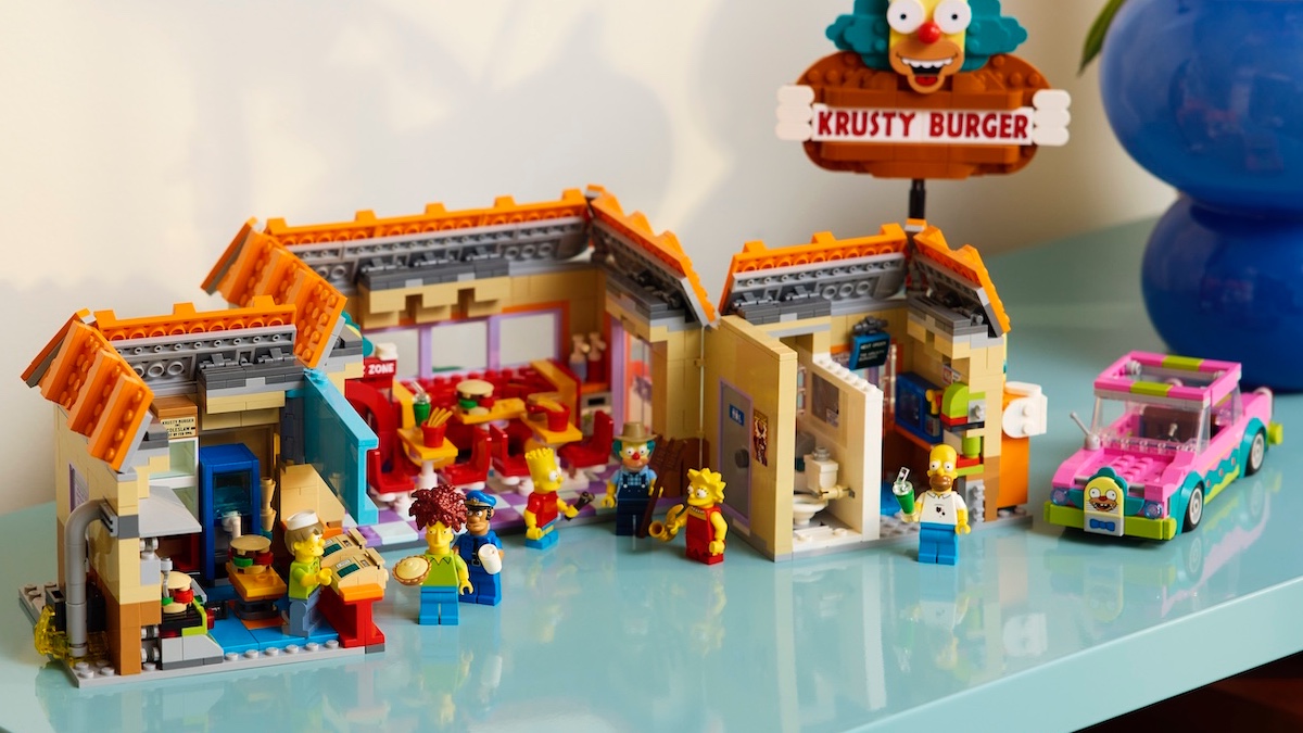 LEGO 10352 The Simpsons: Krusty Burger is modular-ready