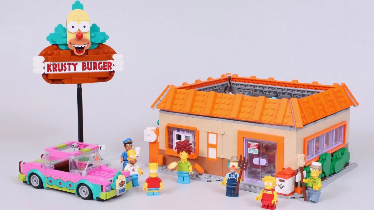 LEGO Icons 10352 The Simpsons: Krusty Burger review