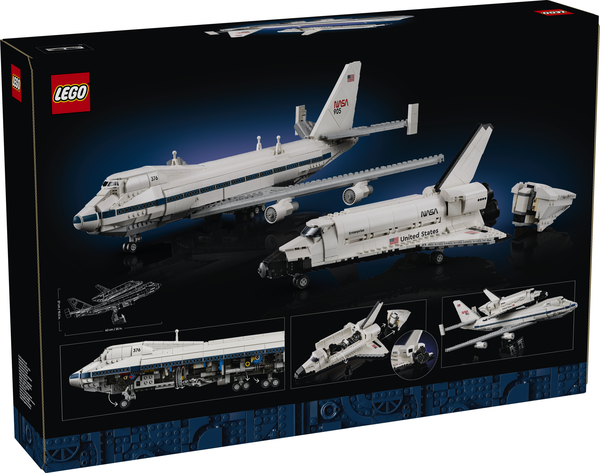 LEGO Icons 10360 Shuttle Carrier Aircraft revealed