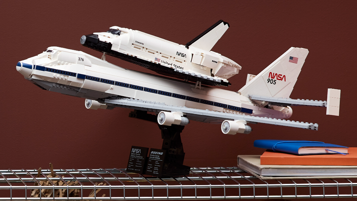 LEGO Icons Shuttle Carrier reflects ties with NASA & Boeing