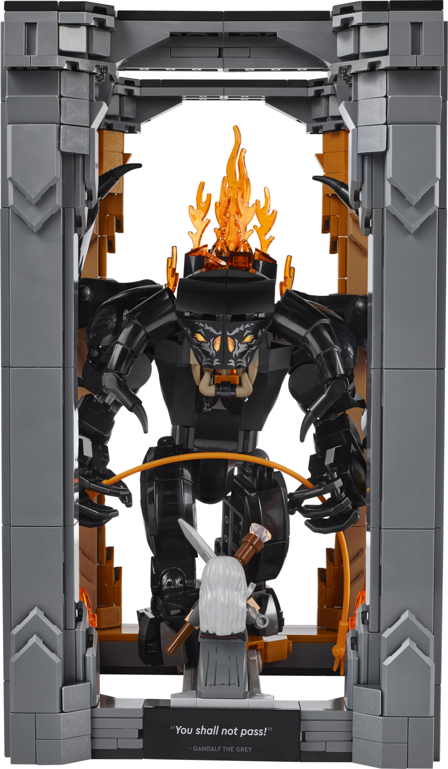 LEGO Icons 10367 The Lord of the Rings: Balrog Book Nook revealed