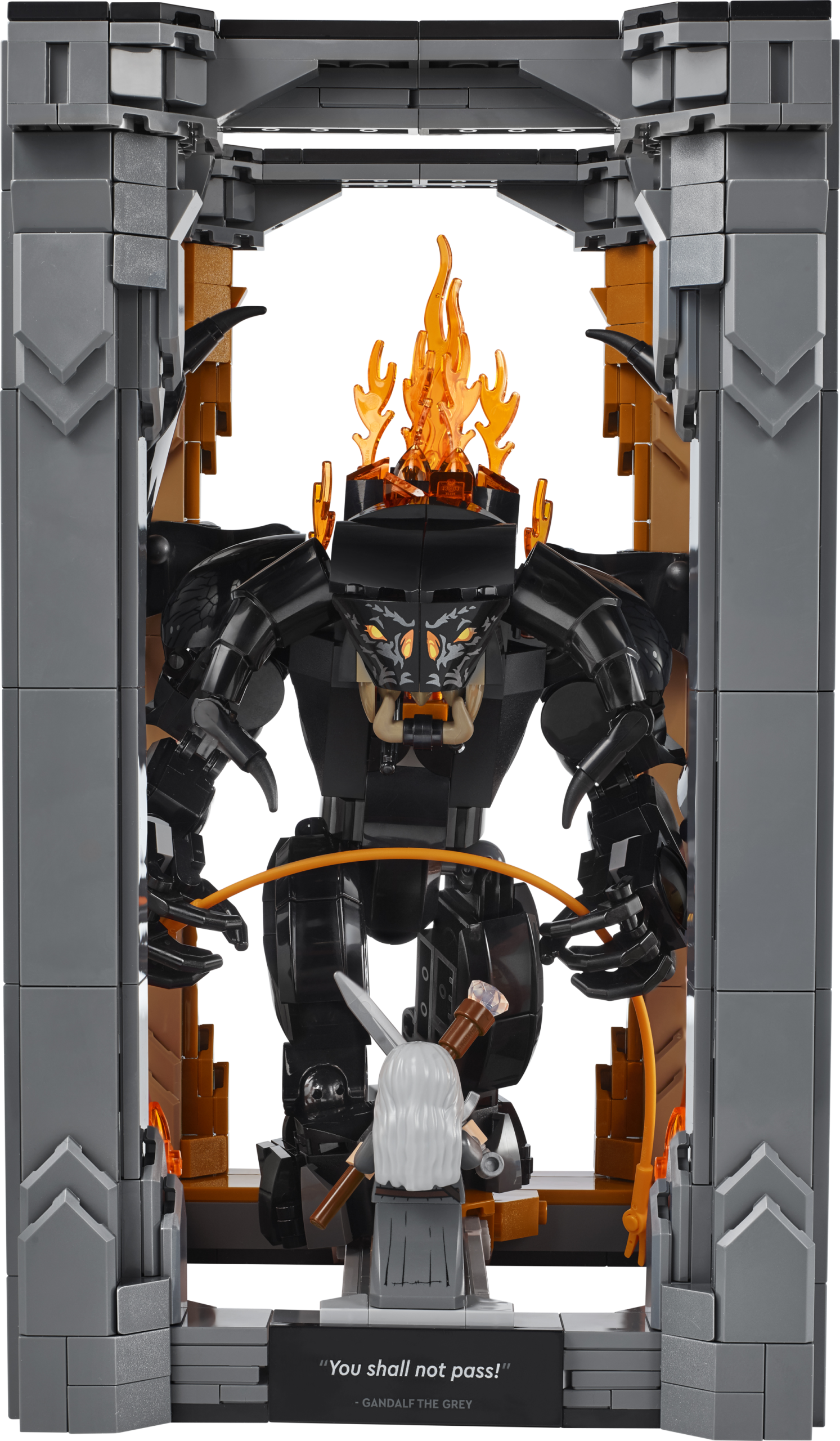 LEGO Icons 10367 The Lord of the Rings: Balrog Book Nook revealed