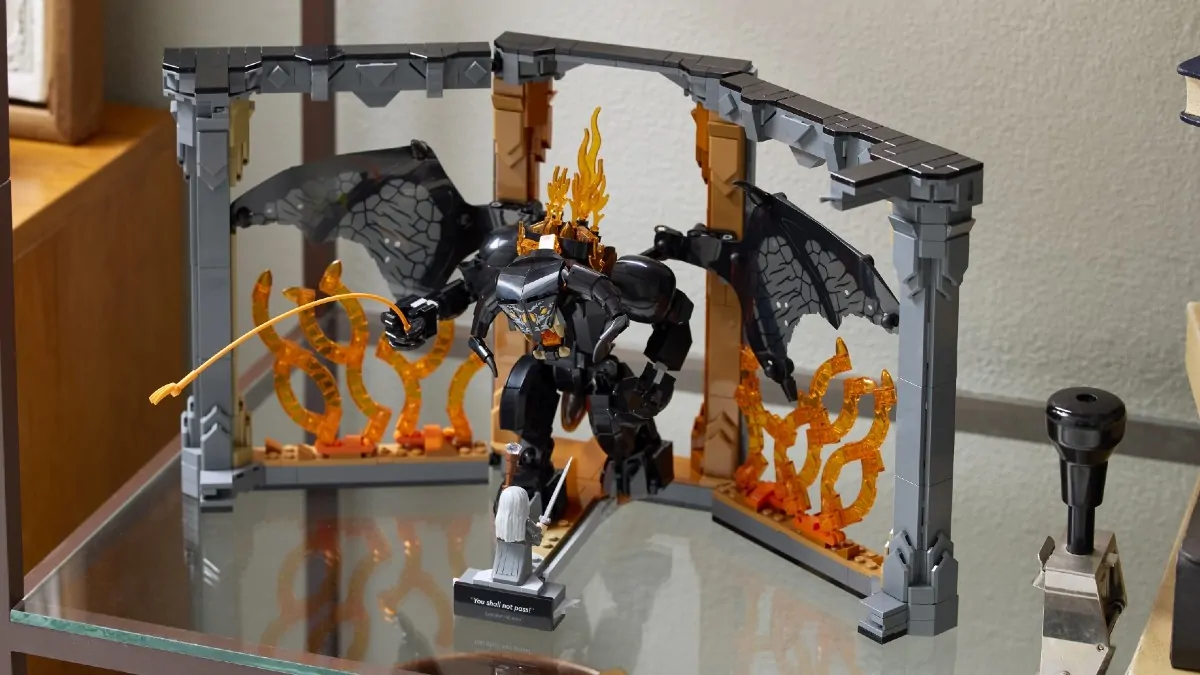 LEGO confirms initial (and very different) Balrog concept