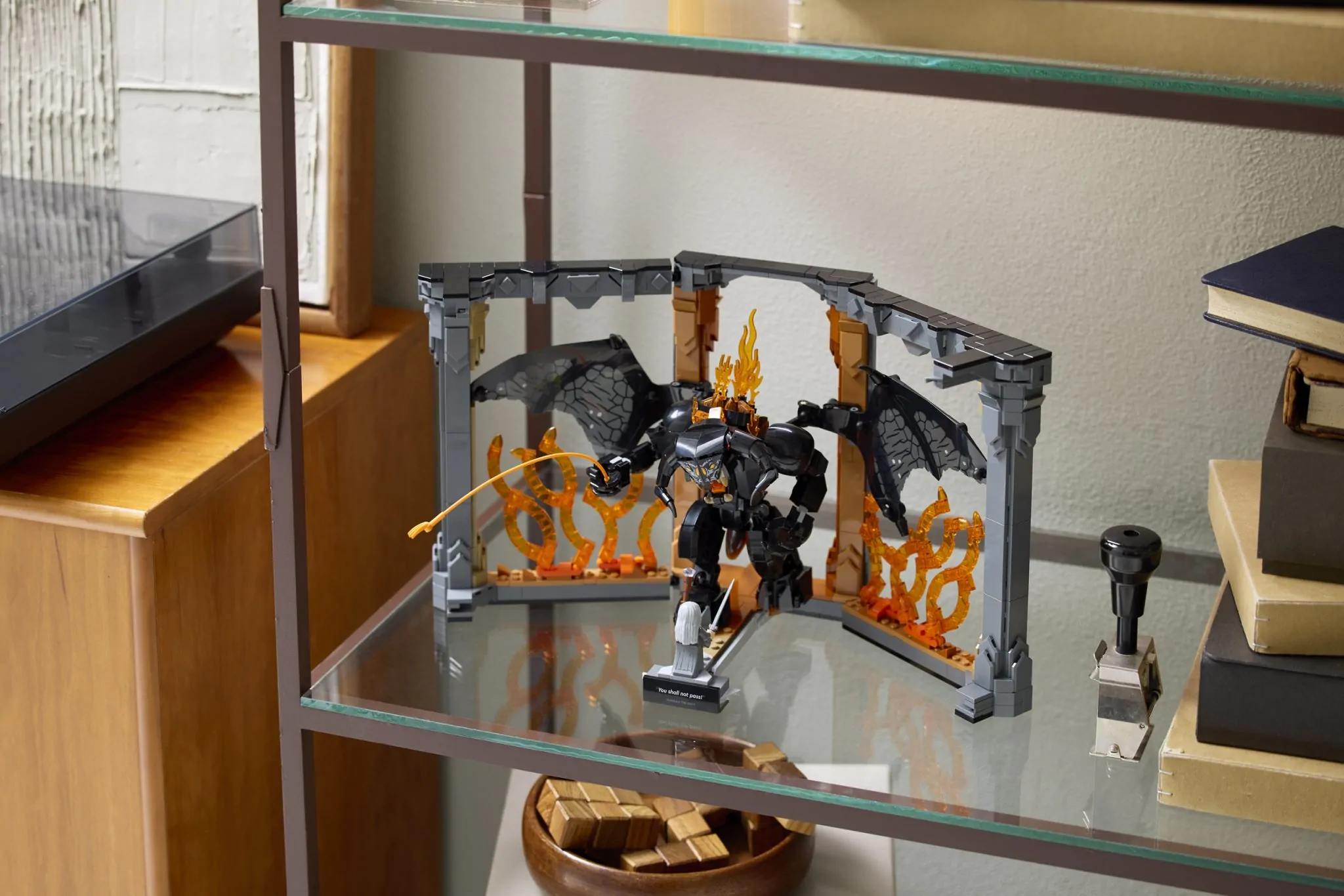 LEGO Icons 10367 The Lord of the Rings: Balrog Book Nook revealed