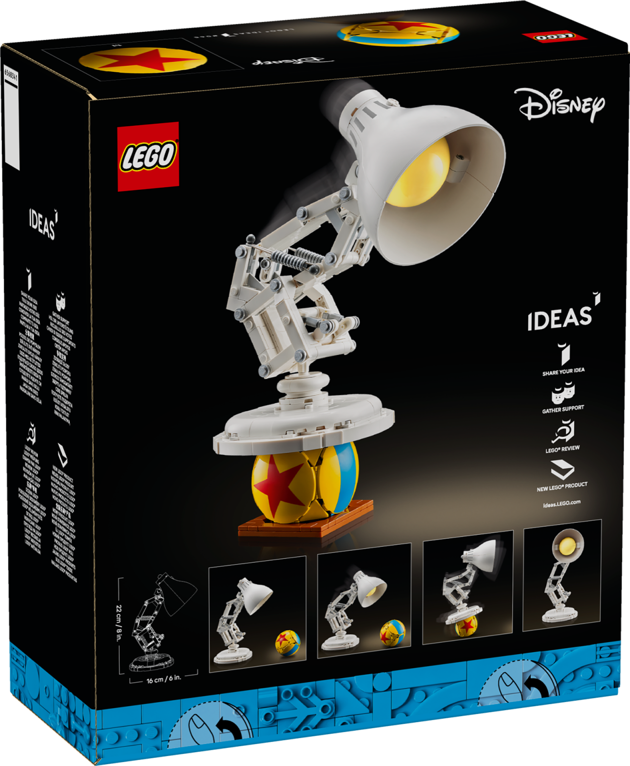 LEGO Ideas 21357 Luxo Jr. officially revealed