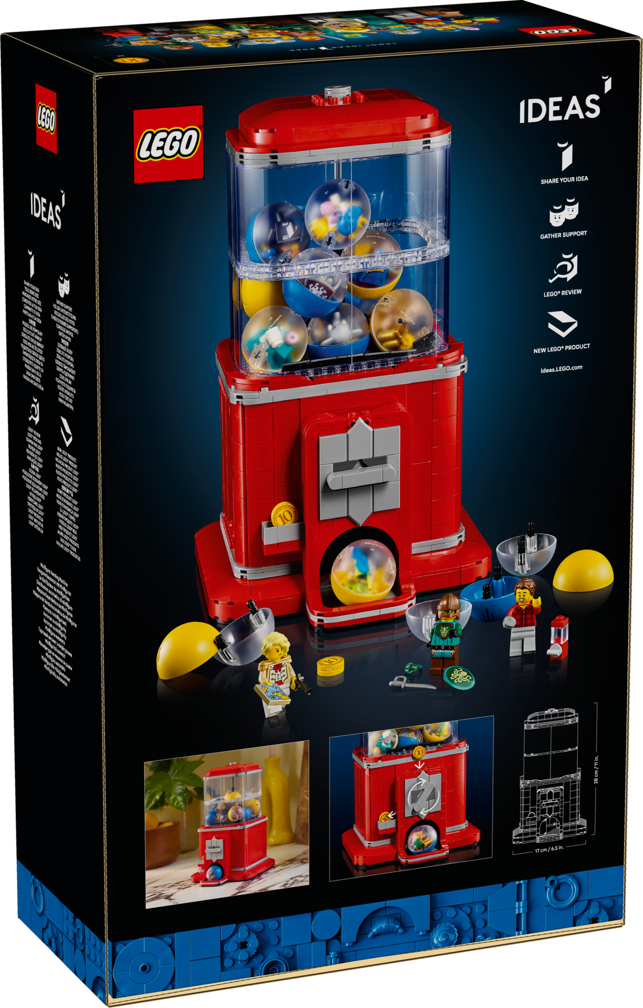 LEGO Ideas 21358 Minifigure Vending Machine revealed