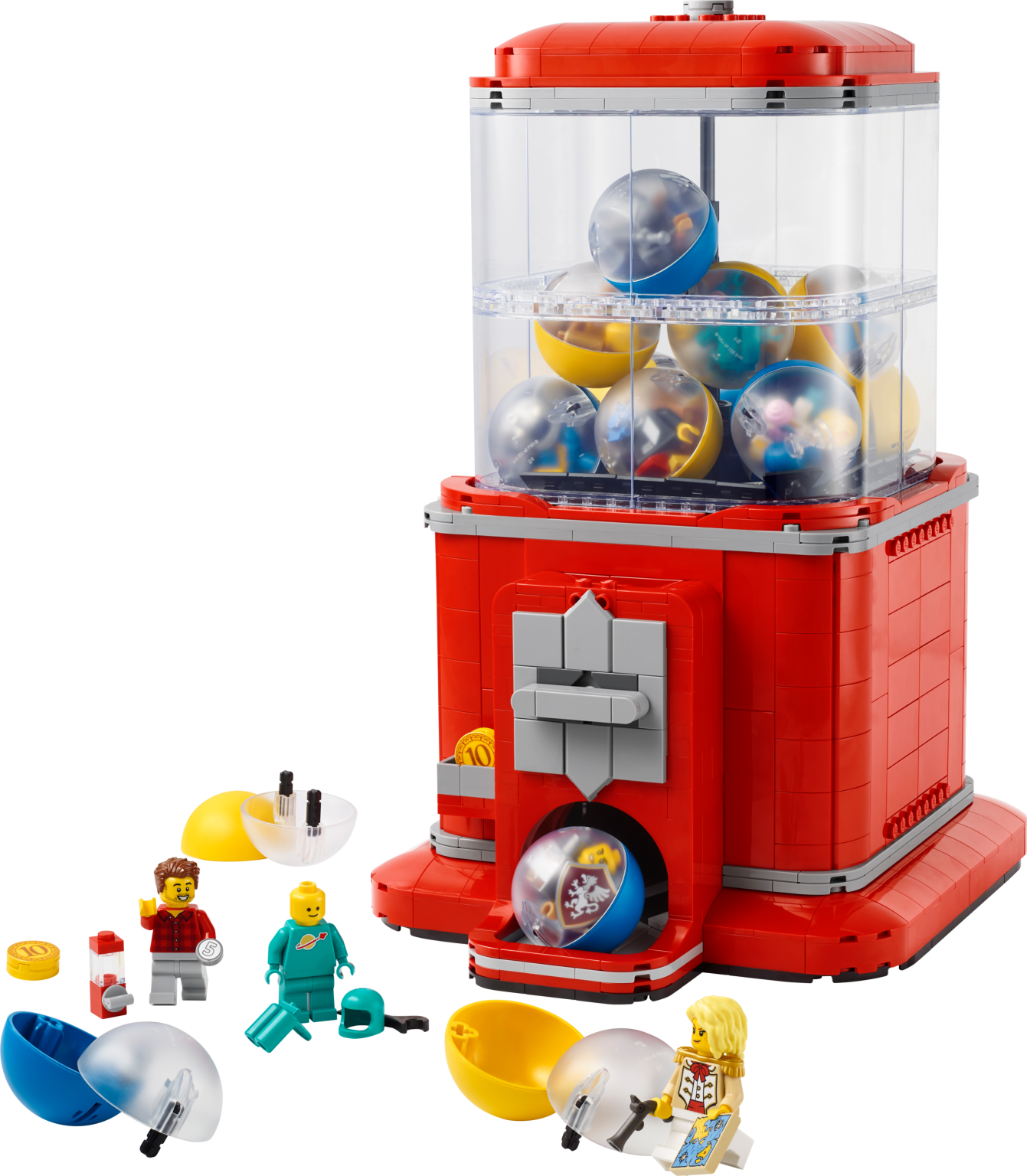 Who’s who in LEGO Ideas 21358 Minifigure Vending Machine?