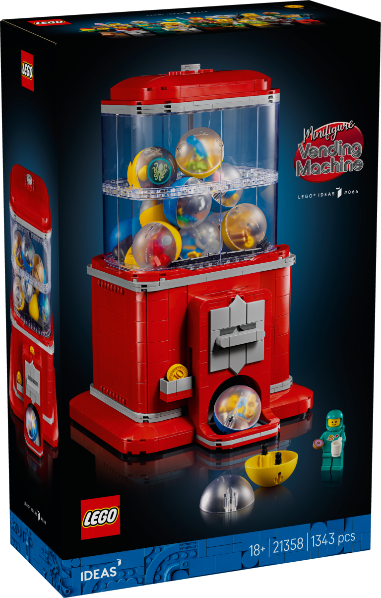LEGO Ideas 21358 Minifigure Vending Machine revealed
