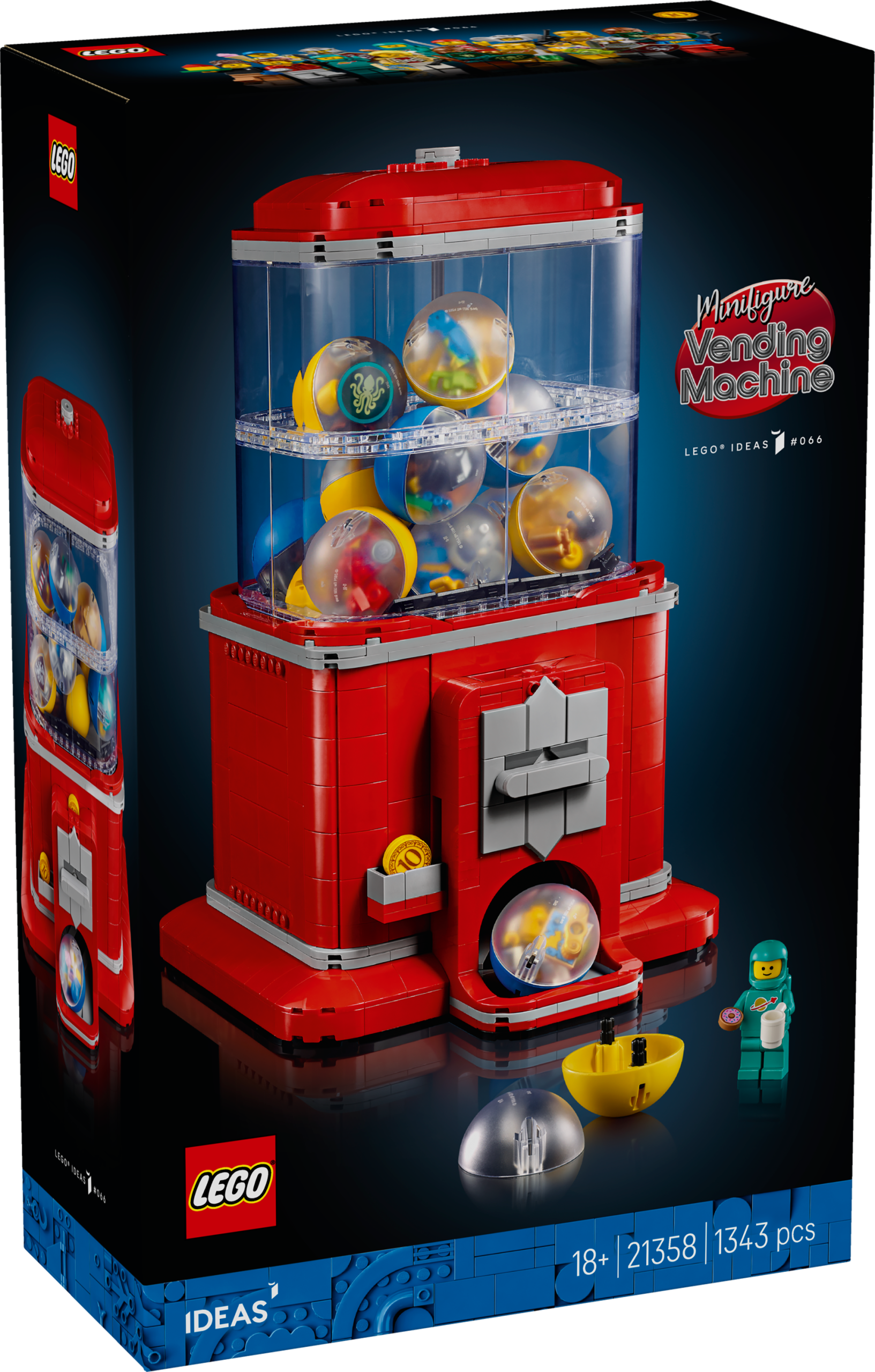 LEGO Ideas 21358 Minifigure Vending Machine revealed