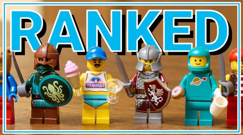 Ranking LEGO Ideas 21358 Minifigure Vending Machine's minifigures