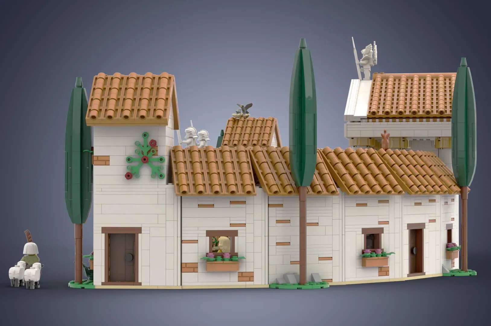 LEGO Ideas journeys to the classical past with Roman Forum