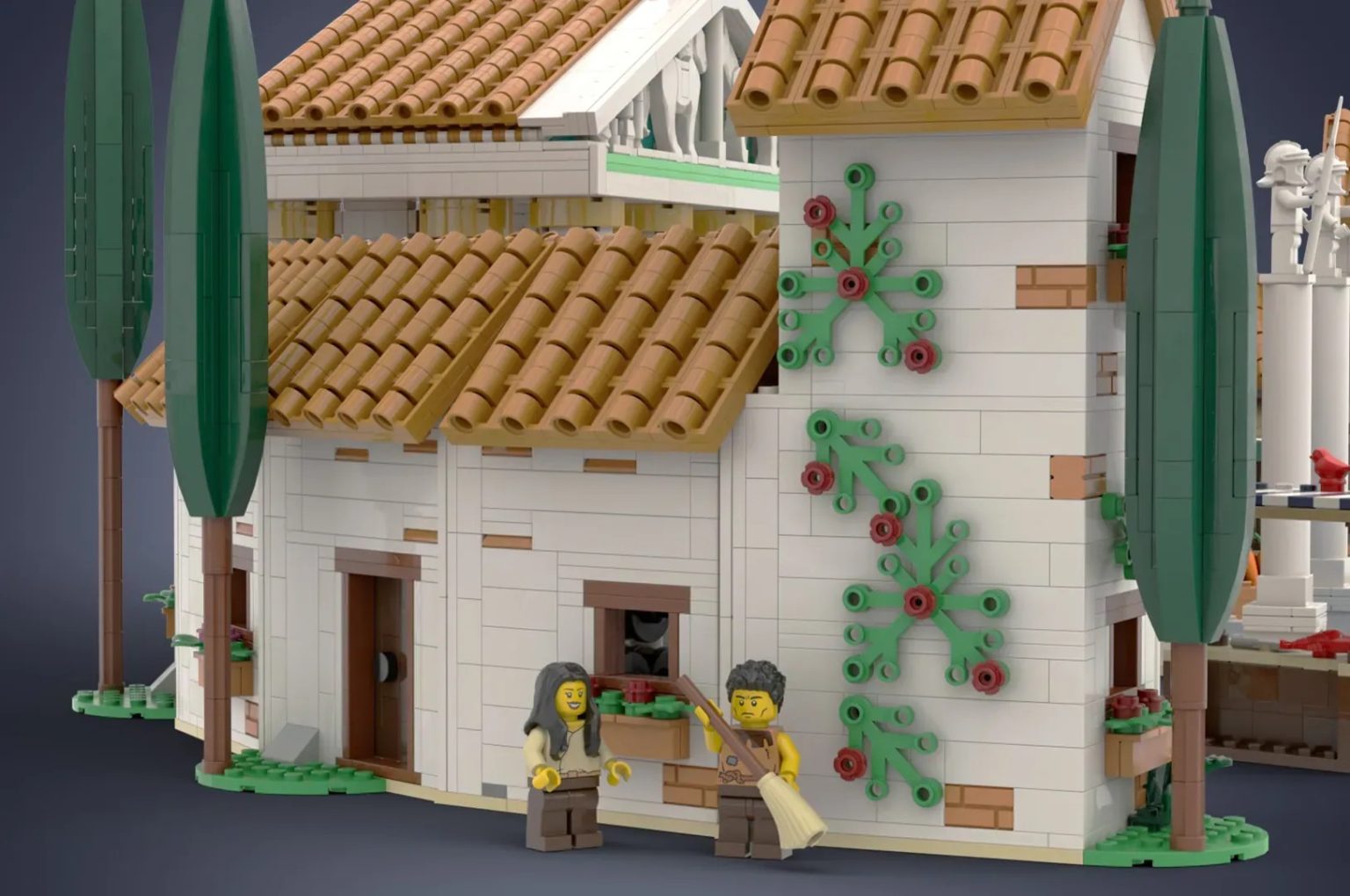 LEGO Ideas journeys to the classical past with Roman Forum