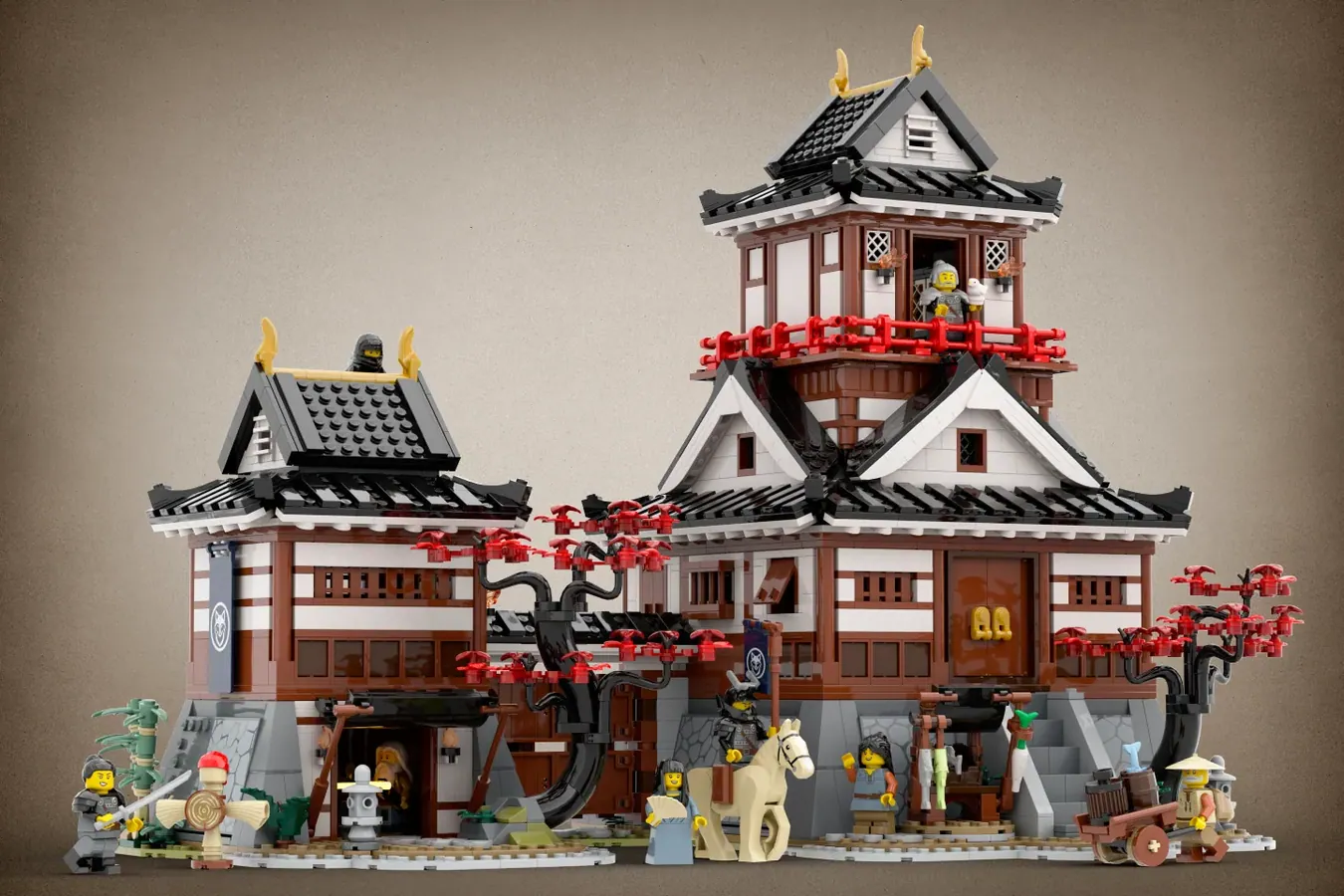 LEGO Ideas Samurai Castle gives NINJAGO some competition