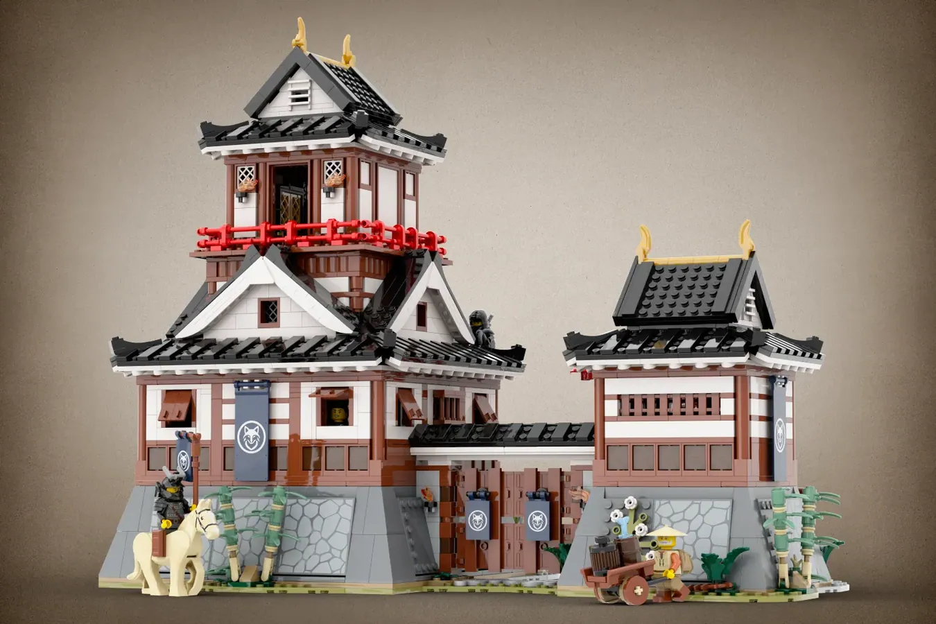 LEGO Ideas Samurai Castle gives NINJAGO some competition