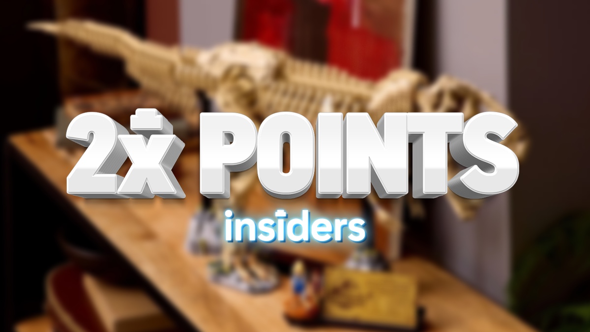 Score 2x LEGO Insiders points on NINJAGO and Jurassic Park