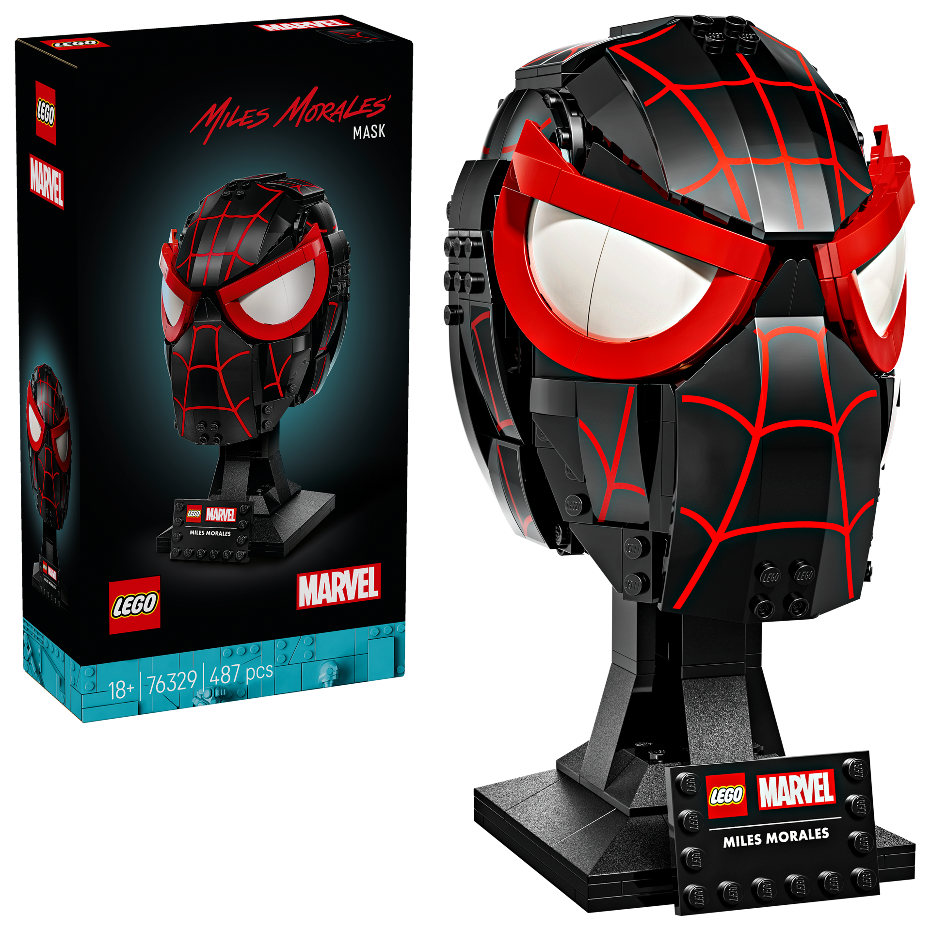 Miles Morales set to get the LEGO Marvel Helmet treatment
