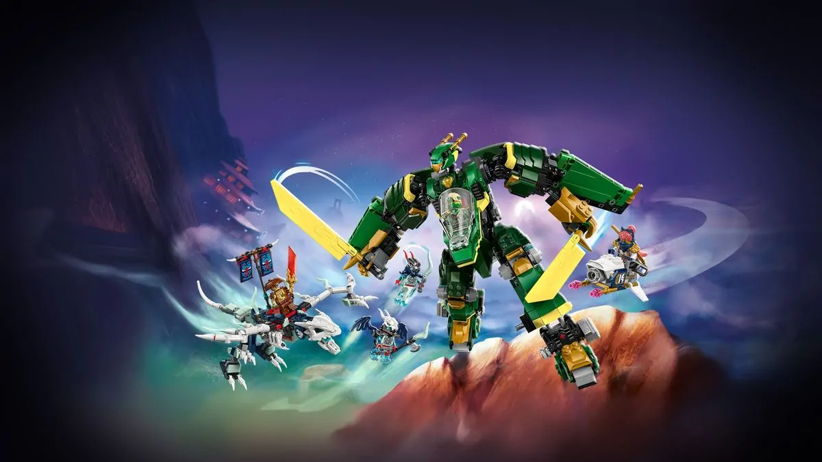 LEGO NINJAGO's new mech has gone from ninja to ninja