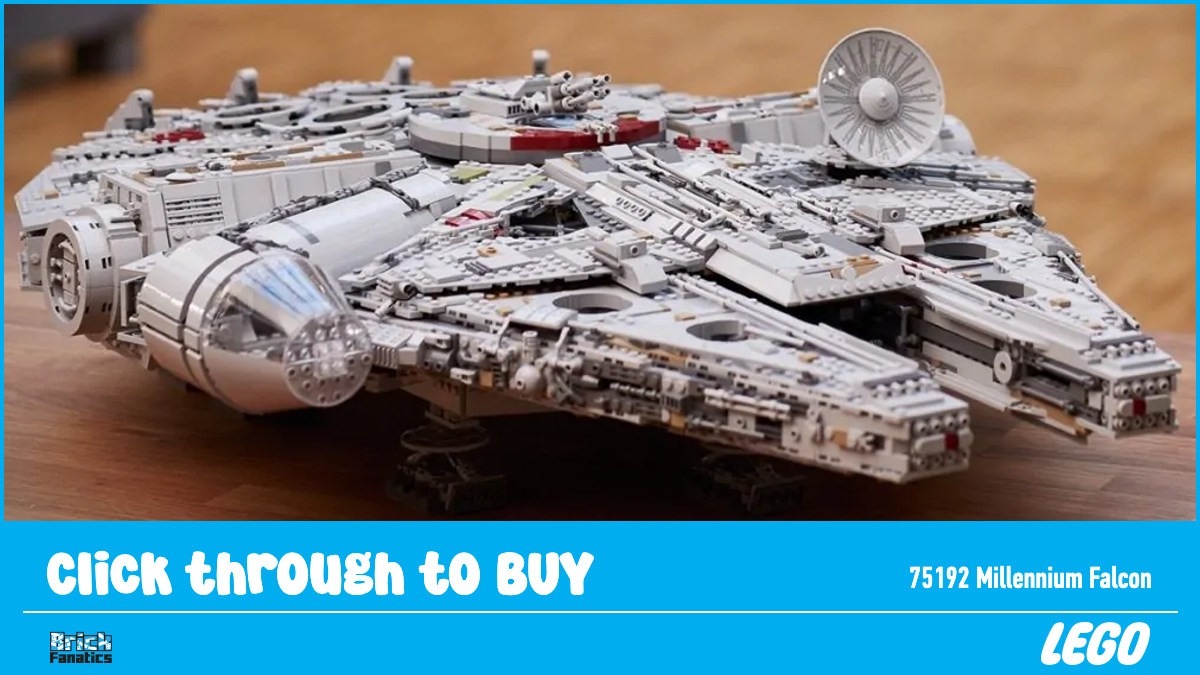 Save 15% on LEGO Star Wars Millennium Falcon and Sail Barge