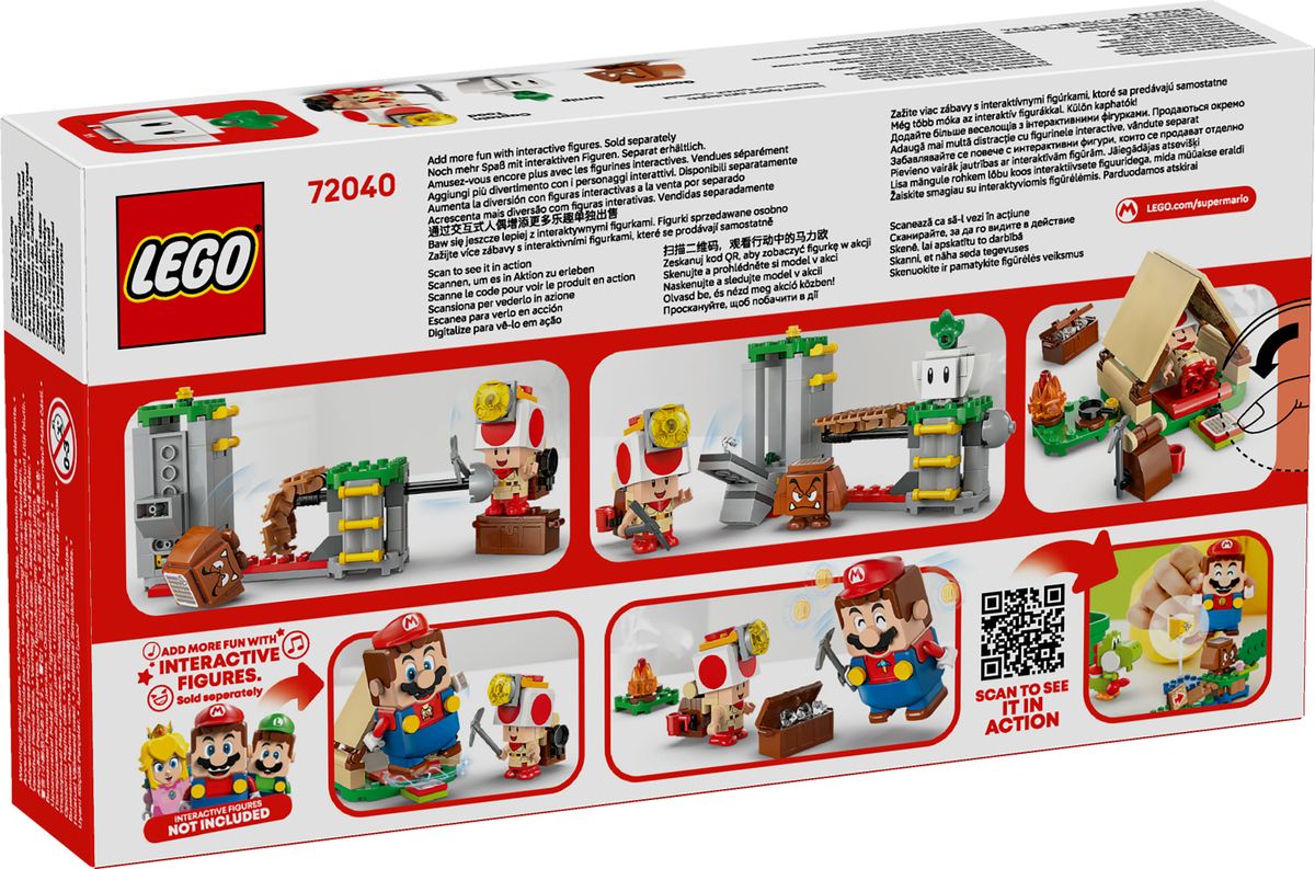 LEGO Super Mario summer wave features Wario, Captain Toad and more