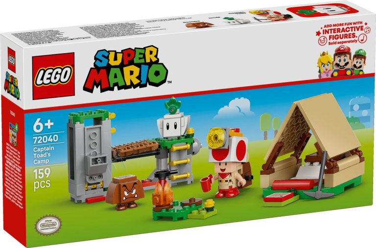 LEGO Super Mario summer wave features Wario, Captain Toad and more