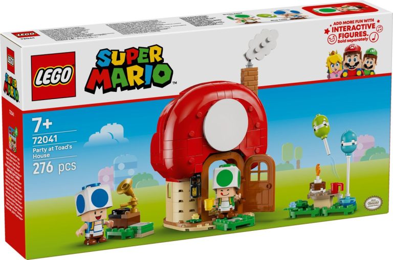 LEGO Super Mario summer wave features Wario, Captain Toad and more