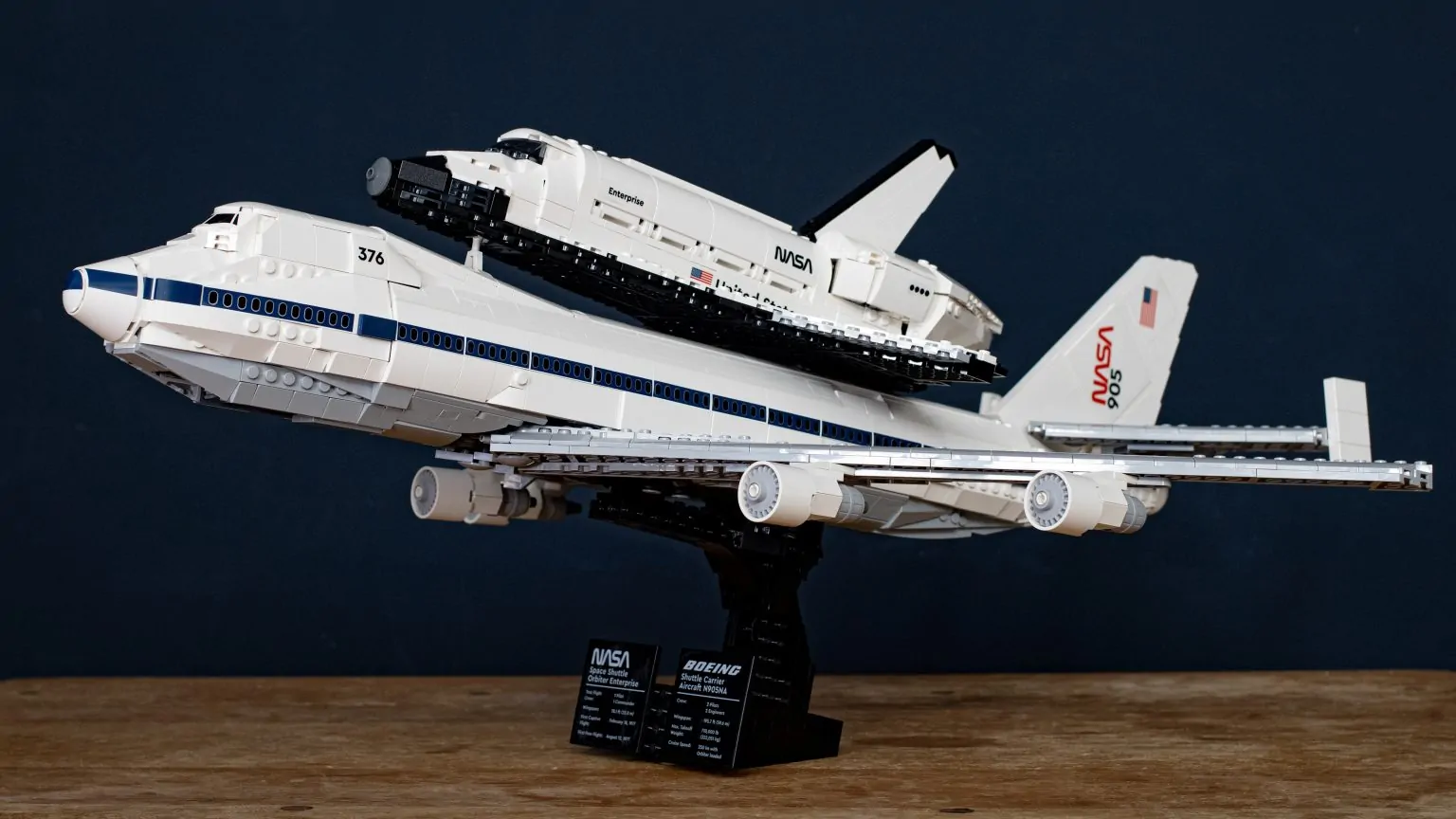 LEGO Icons 10360 Shuttle Carrier Aircraft review and gallery