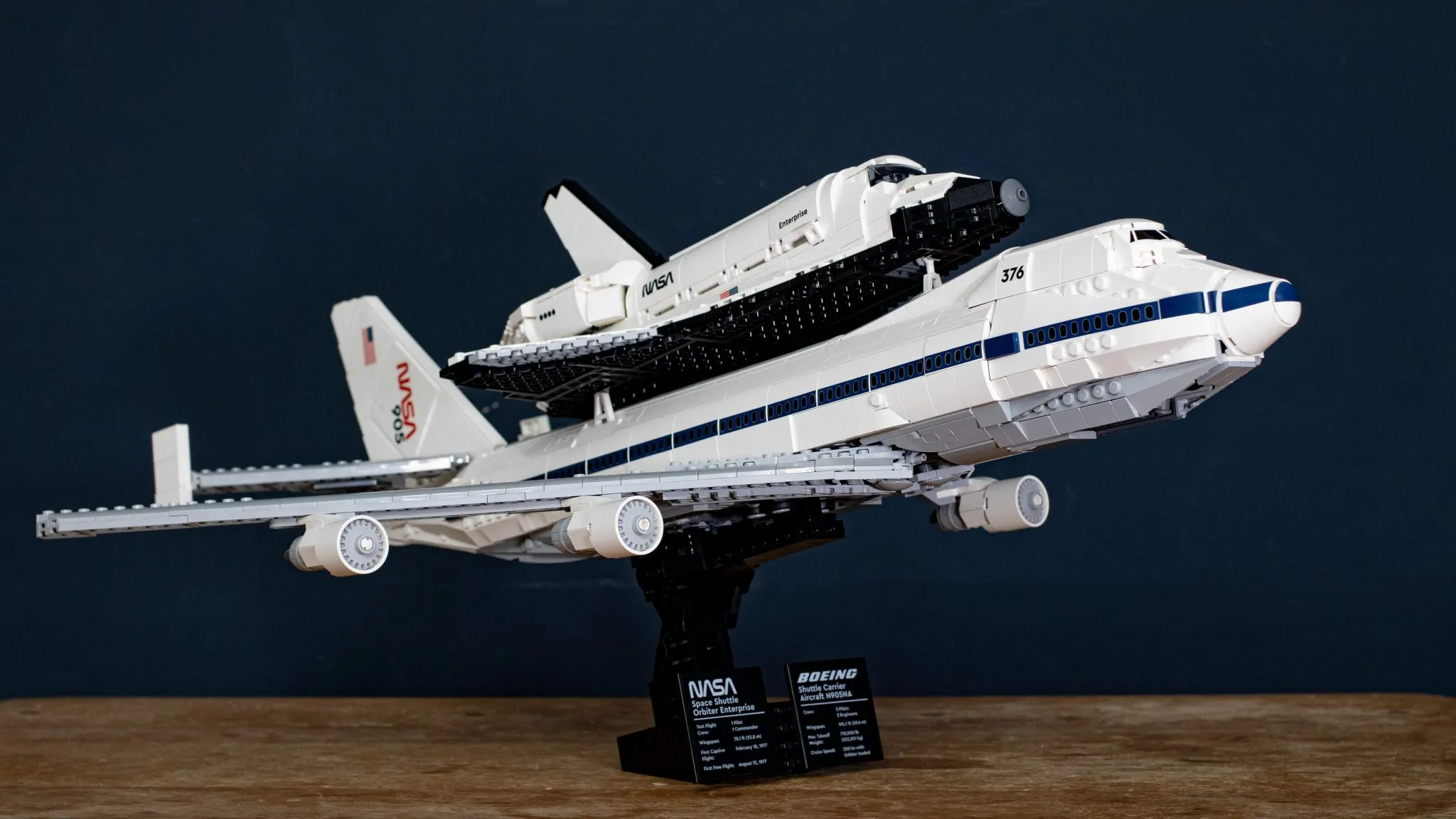 LEGO Icons 10360 Shuttle Carrier Aircraft review and gallery