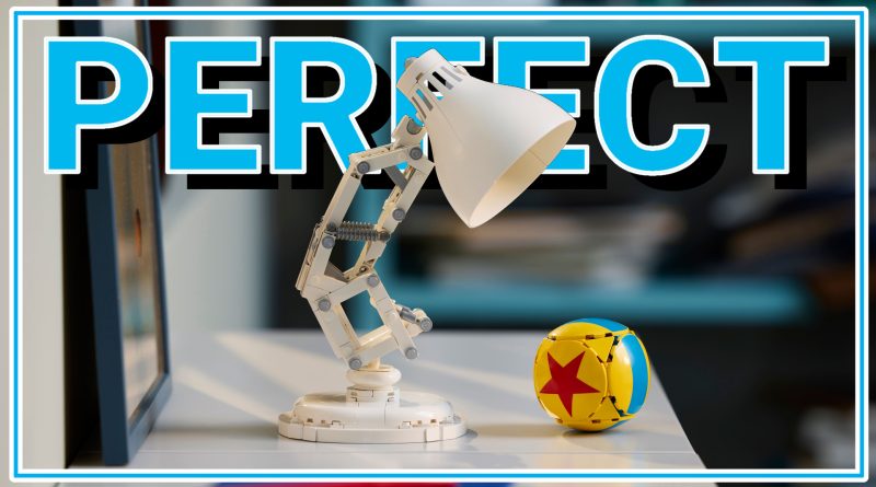 Here's why Pixar Luxo Jr lamp is the perfect LEGO set