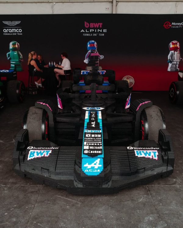 Life-sized LEGO Formula 1 sets race to Miami Grand Prix