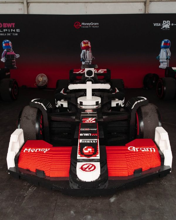 Life-sized LEGO Formula 1 sets race to Miami Grand Prix