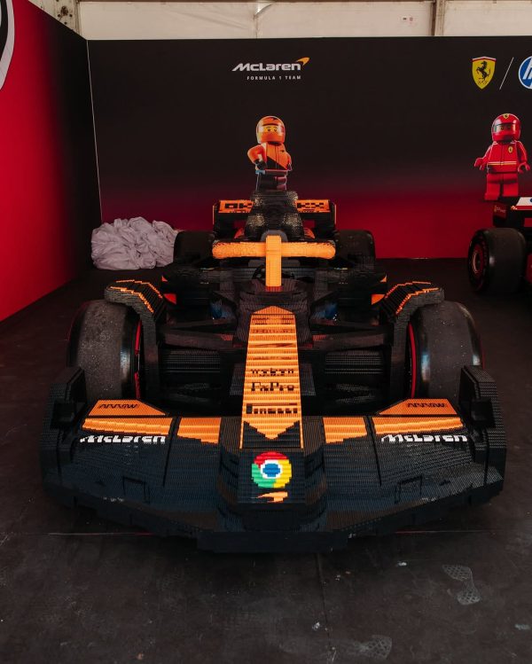 Life-sized LEGO Formula 1 sets race to Miami Grand Prix
