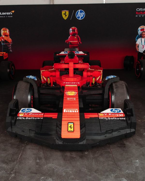 Life-sized LEGO Formula 1 sets race to Miami Grand Prix