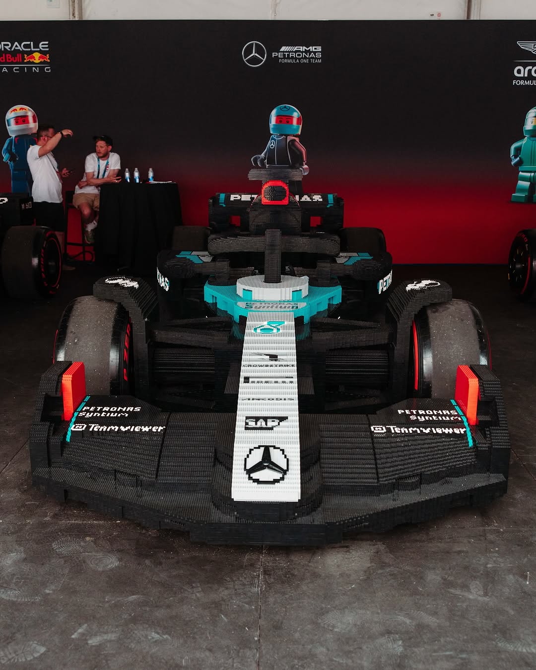 Life-sized LEGO Formula 1 sets race to Miami Grand Prix
