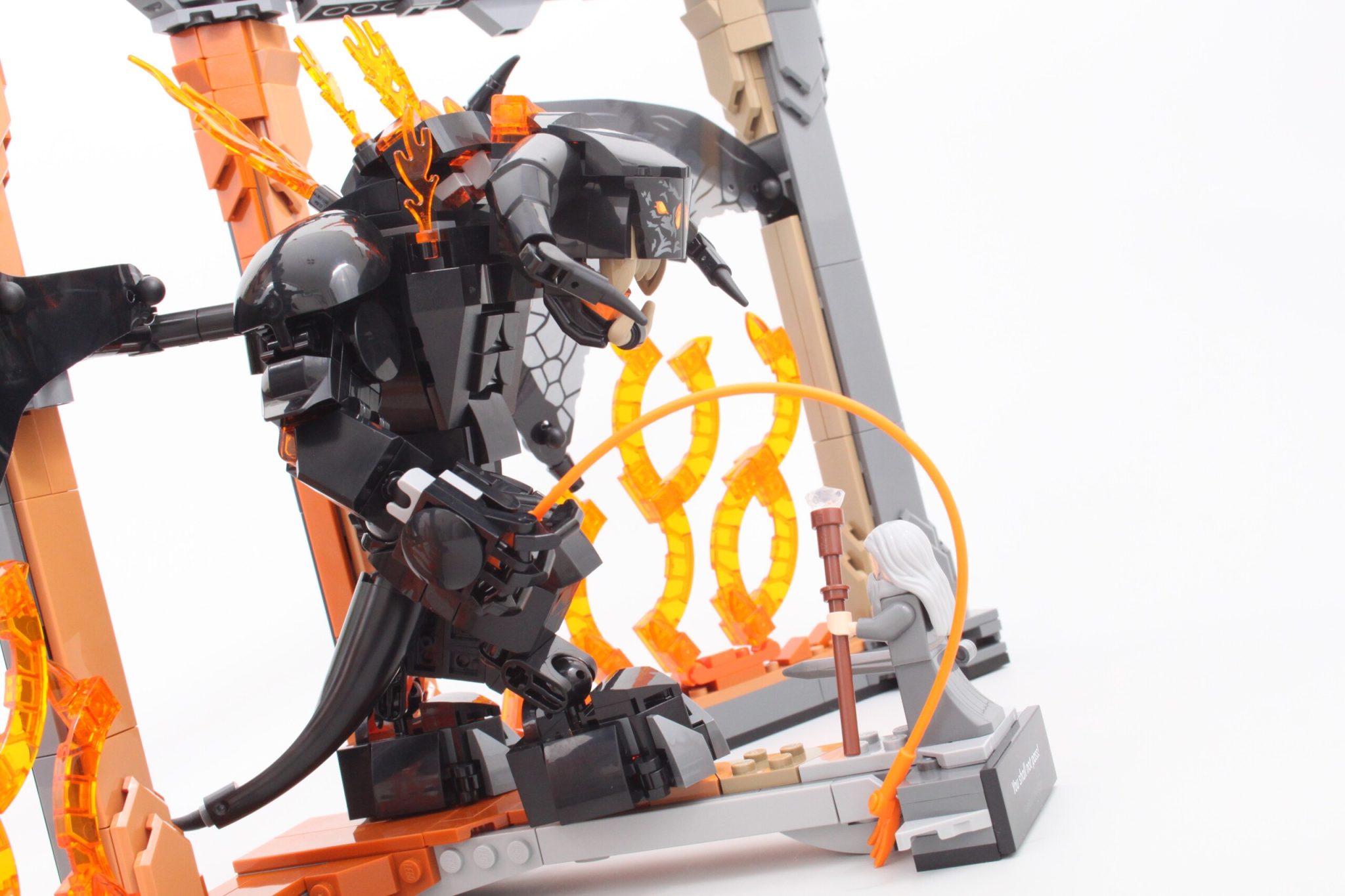 LEGO 10367 The Lord of the Rings: Balrog Book Nook review