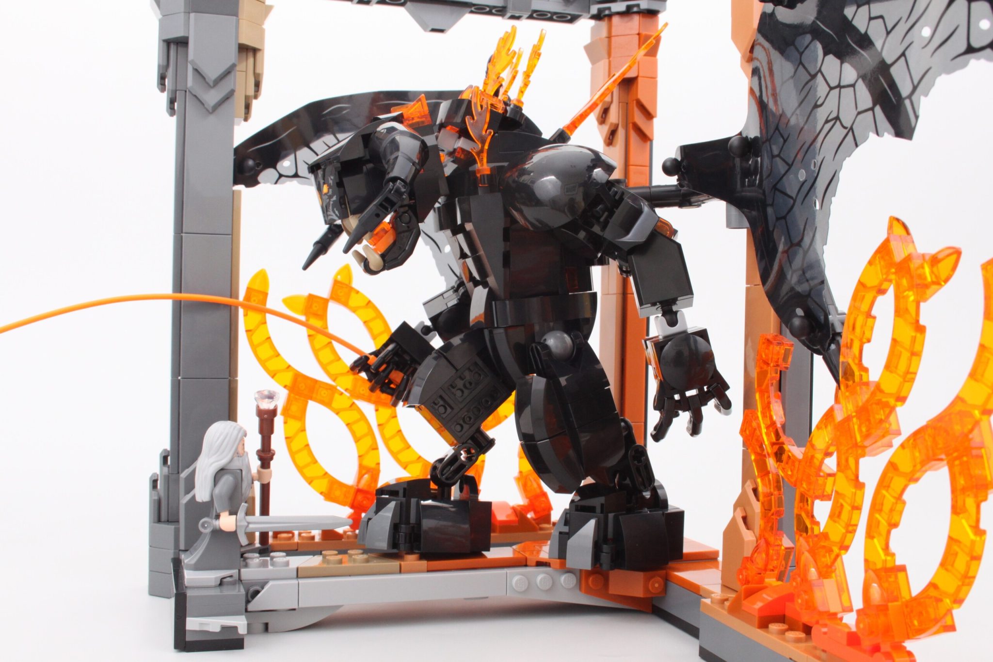 LEGO 10367 The Lord of the Rings: Balrog Book Nook review