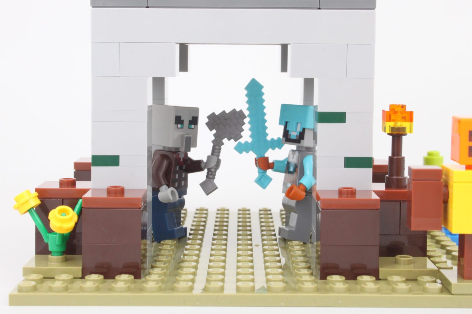 LEGO Minecraft 21278 The Pillager Outpost and Ravager review