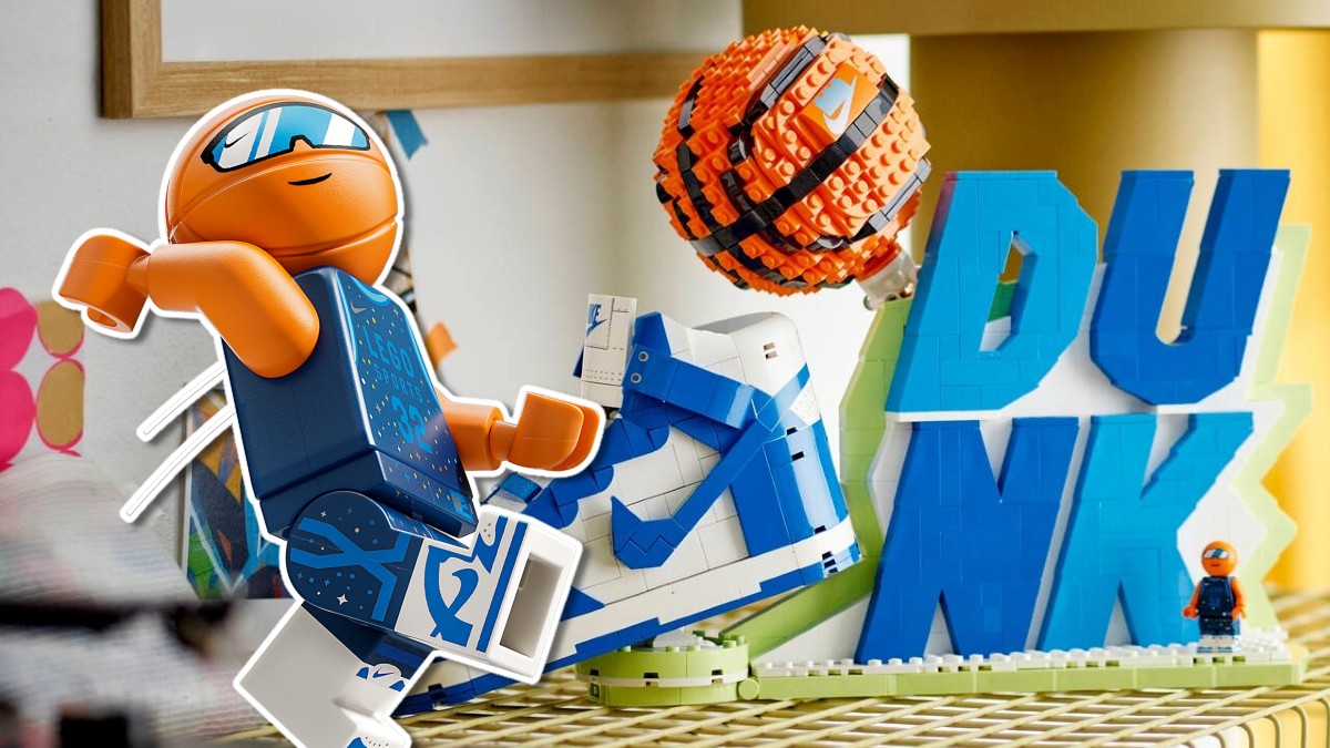 LEGO Nike set resurrects and reinvents classic sports piece