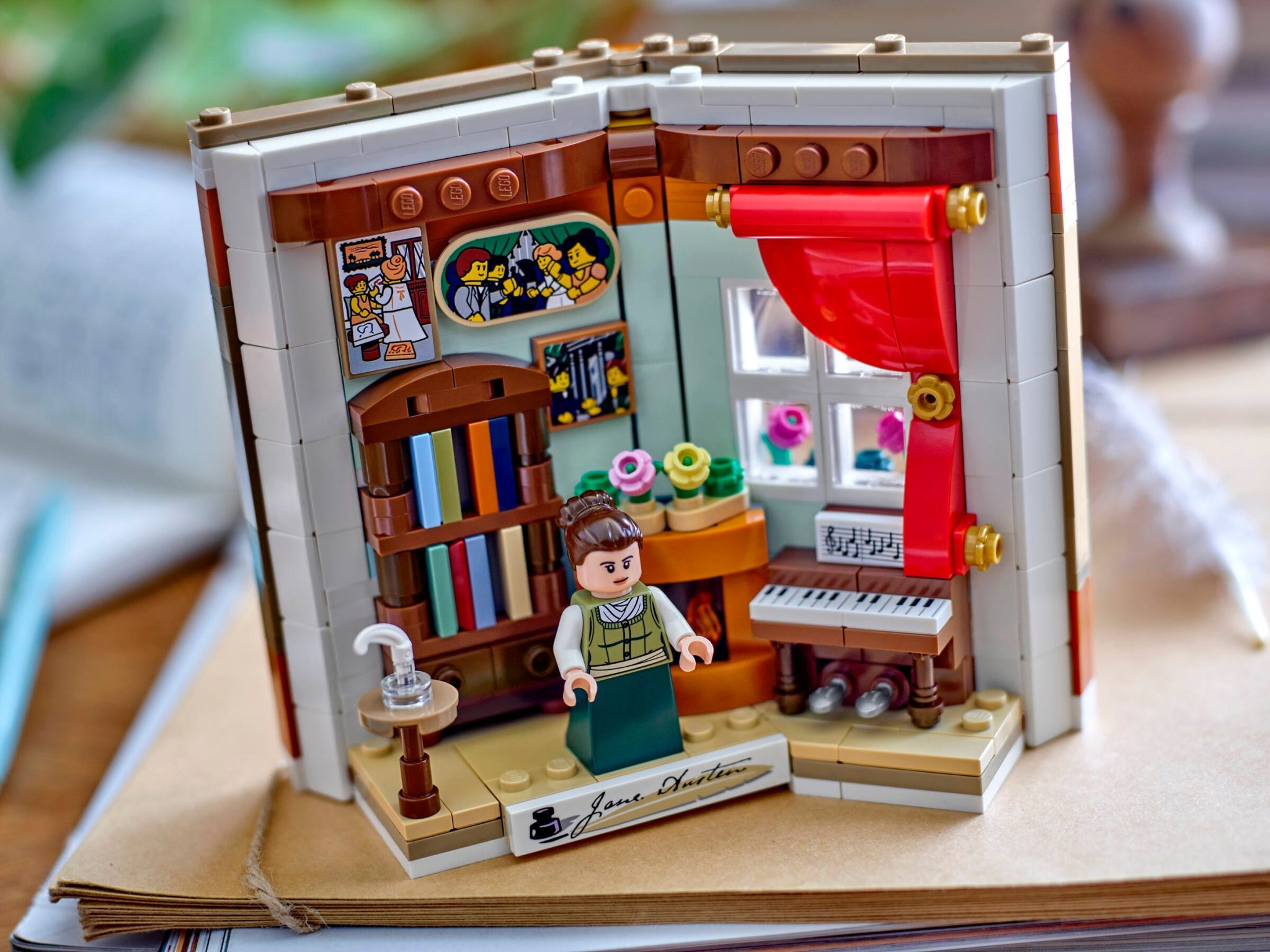 LEGO 40766 Tribute to Jane Austen's Books revealed
