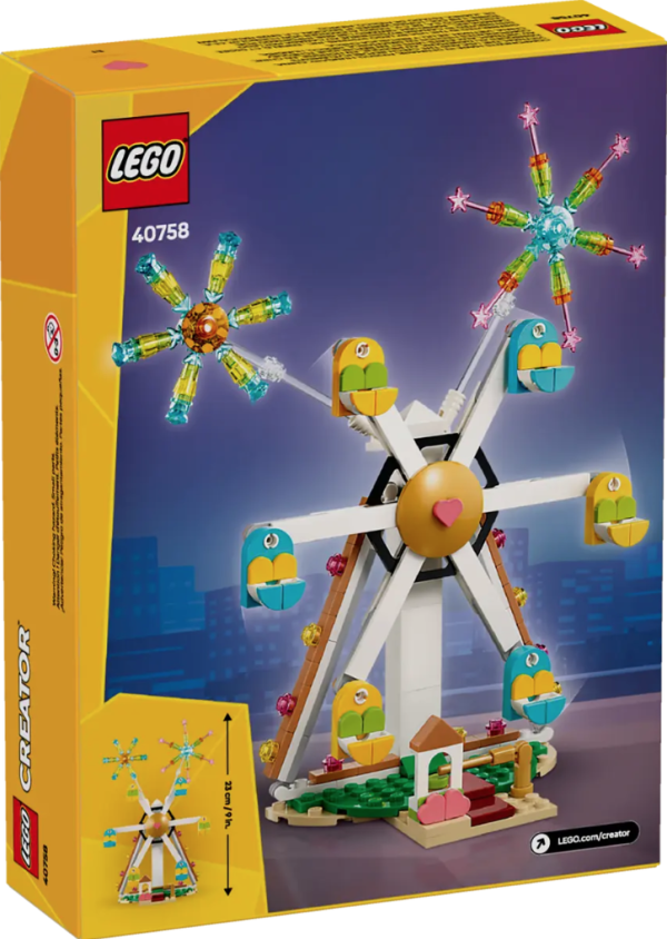 LEGO 40758 Ferris Wheel with Fireworks GWP now available