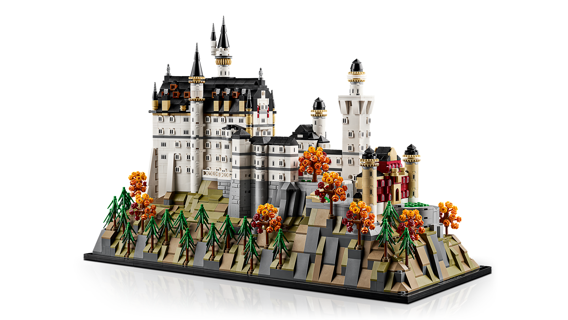 Three details with bigger stories in LEGO Architecture Neuschwanstein ...