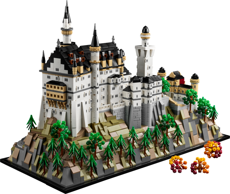 LEGO Architecture 21063 Neuschwanstein Castle revealed