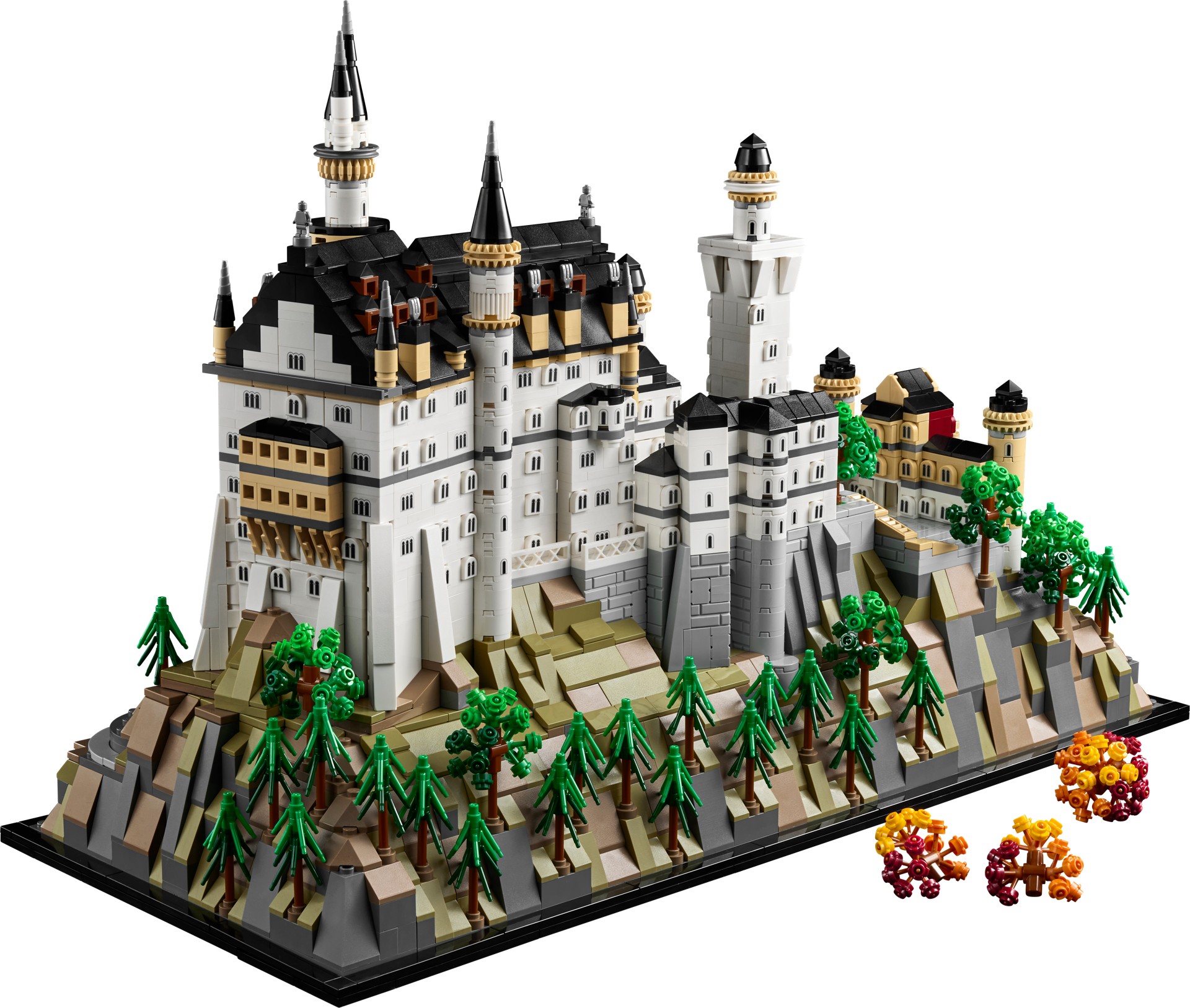 LEGO Architecture 21063 Neuschwanstein Castle revealed