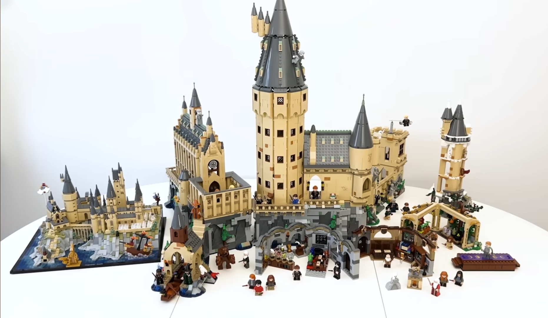See how all LEGO Harry Potter Hogwarts Castle sets connect