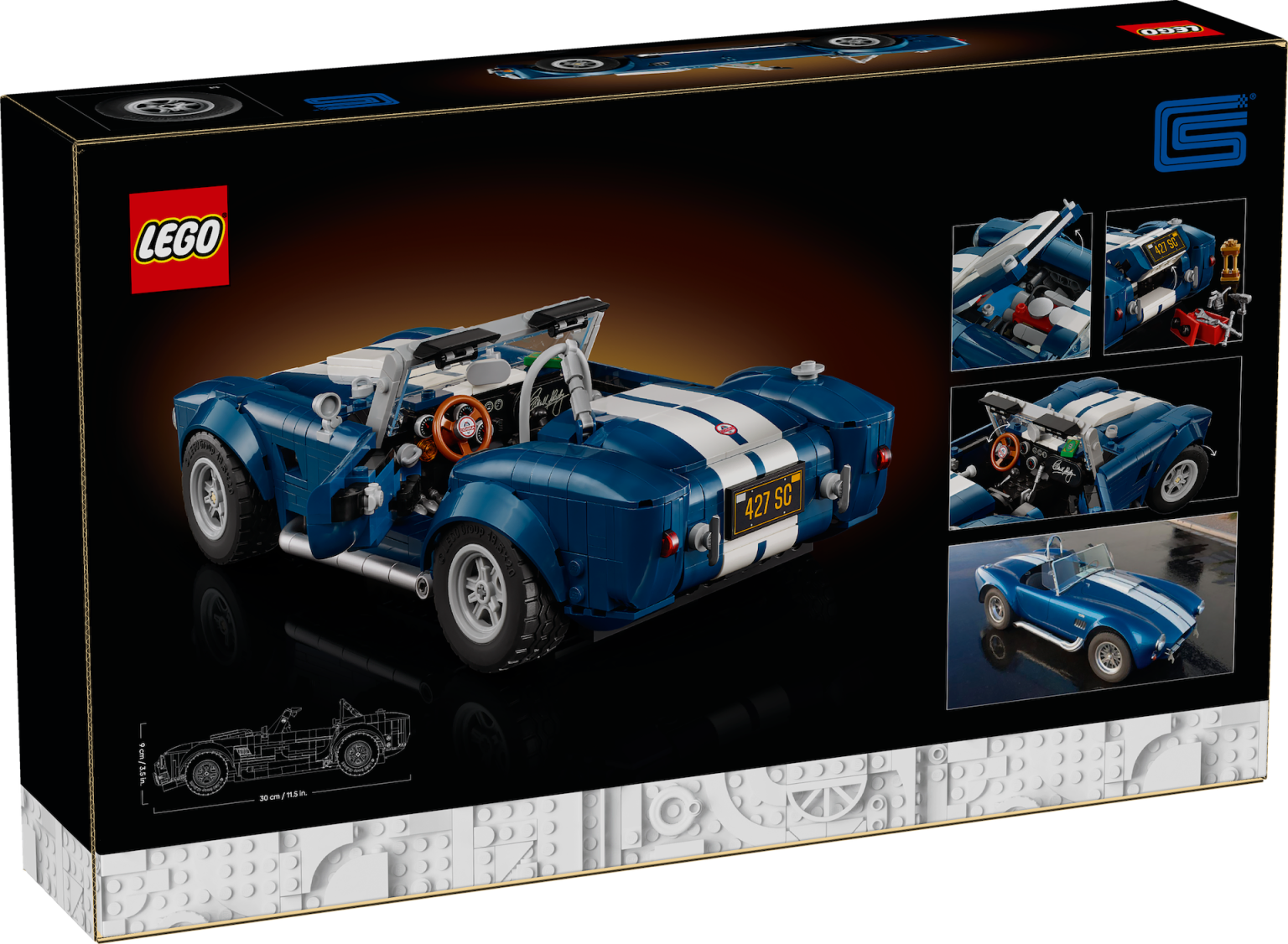 LEGO Icons 10357 Shelby Cobra 427 S/C officially revealed