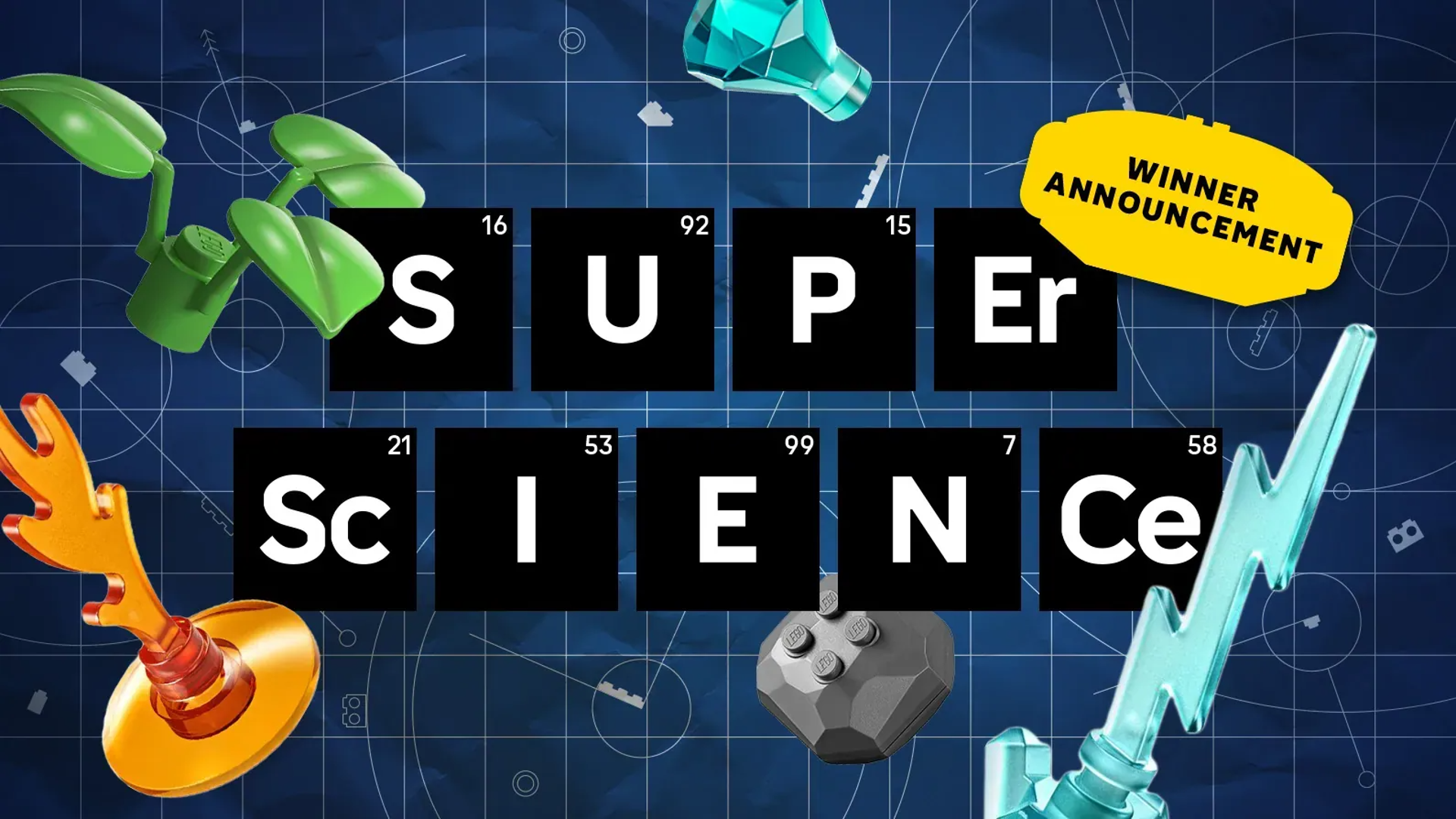 LEGO Ideas Super Science Challenge contest winners announced